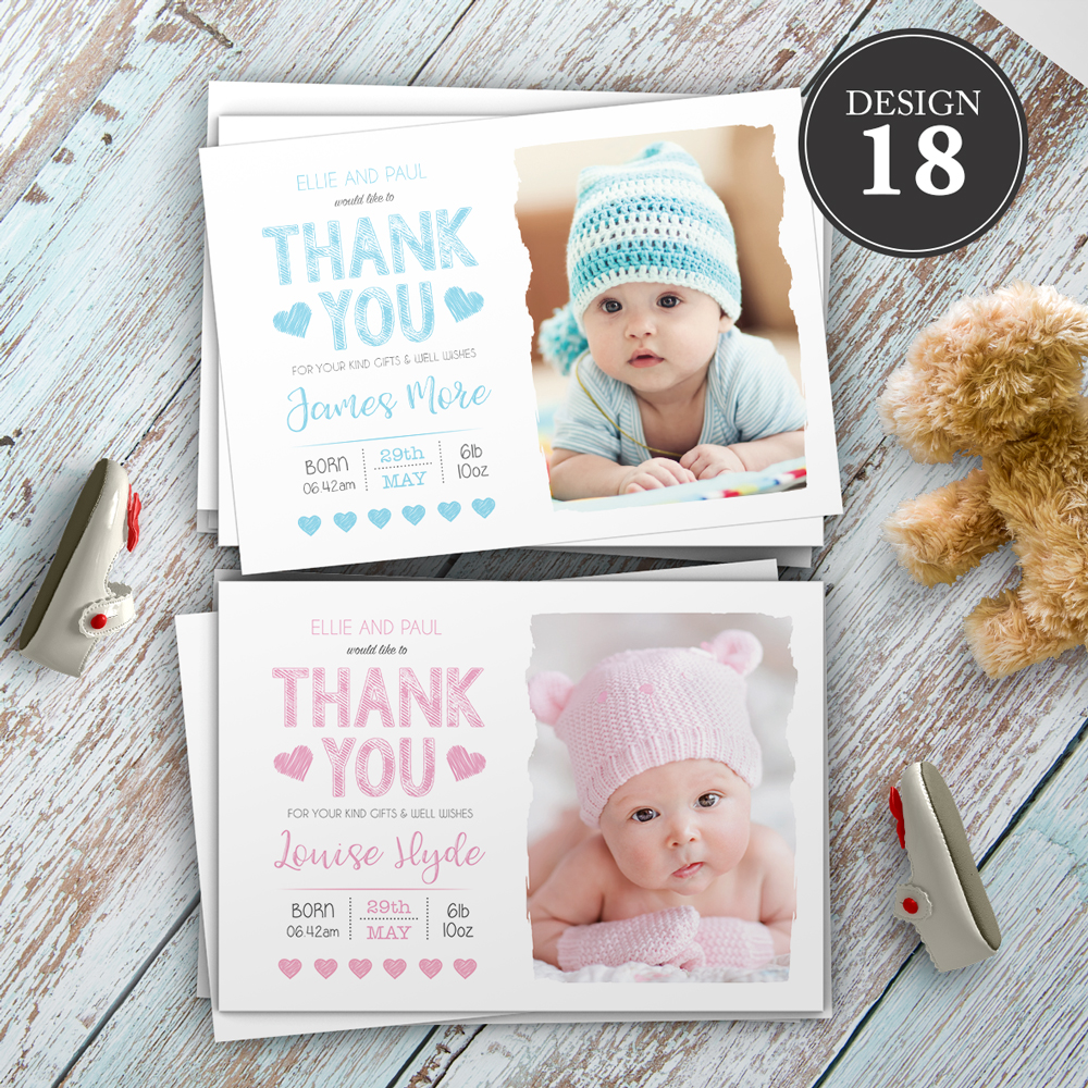 Baby Thank you Cards